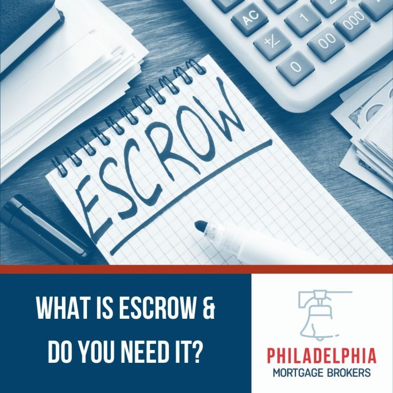 What is escrow and do you need it? - Philly Mortgage Brokers